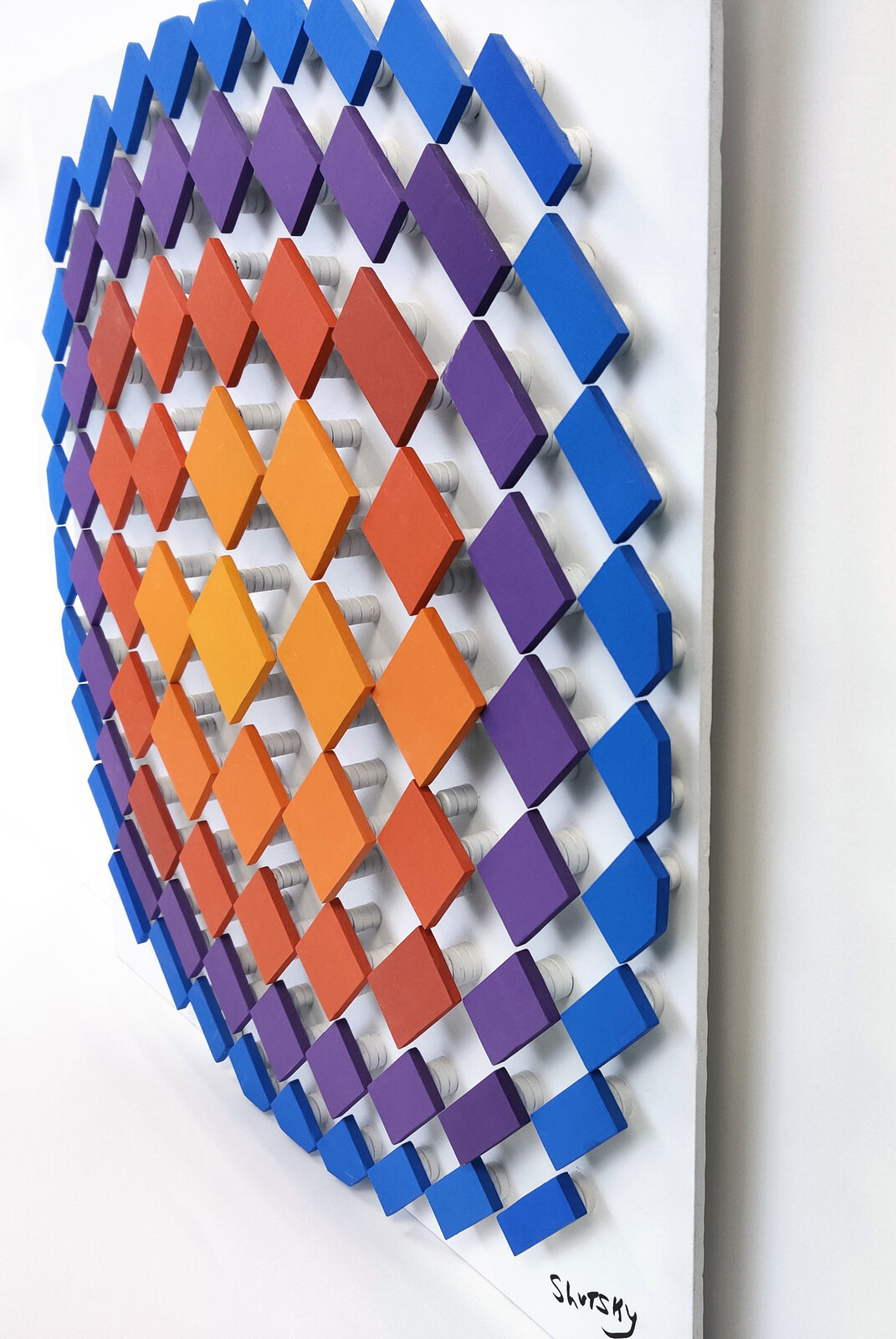 Stanford Slutsky | Cosmos (Dimensional Custom Cut Wood) (circa 2000 ...