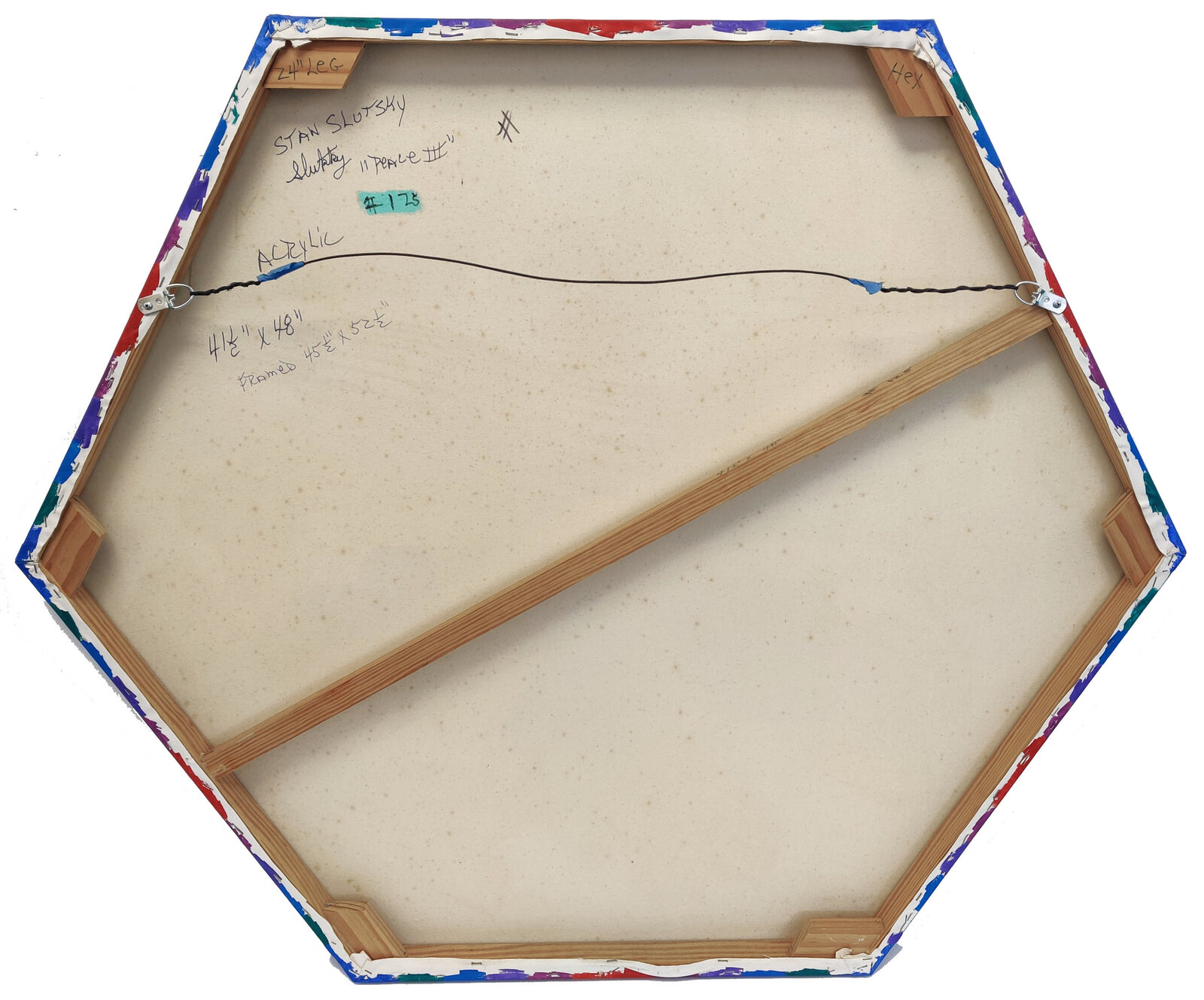 Stanford Slutsky | Peace Iii (Hexagon Shaped) (circa 2000) | MutualArt