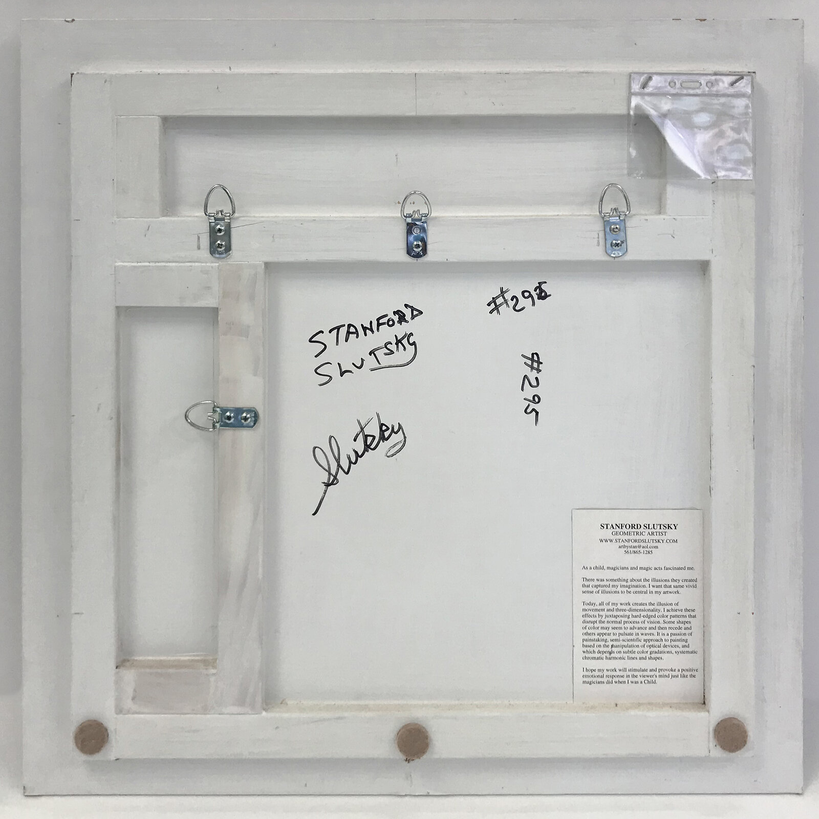 Stanford Slutsky | Spectrum (Dimensional Hand Painted Wood) (circa 2000 ...