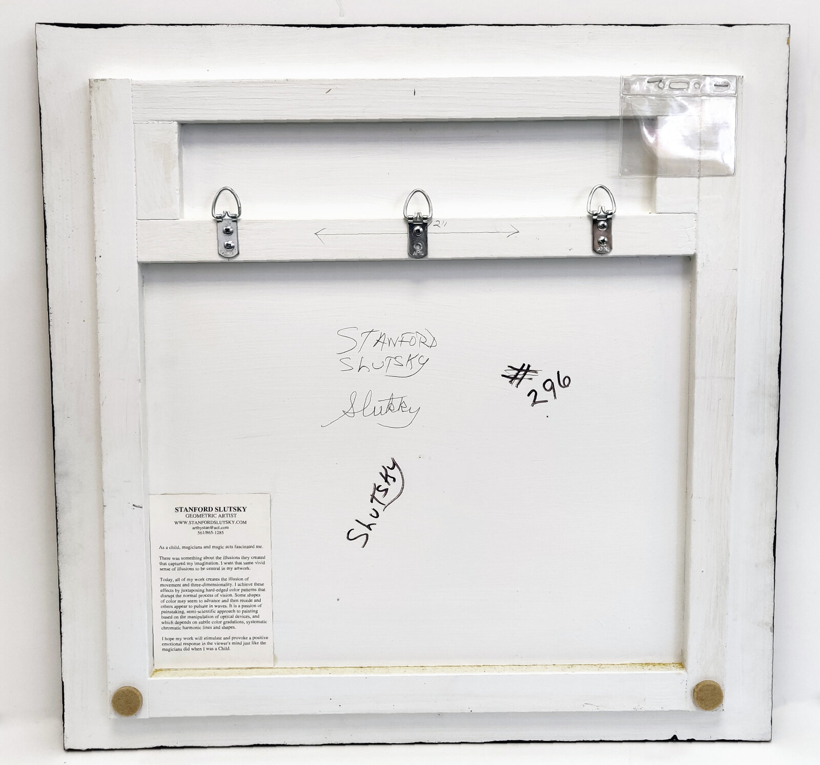 Stanford Slutsky | Sunburst (Custom Cut Wood With Magnets) (circa 2000 ...