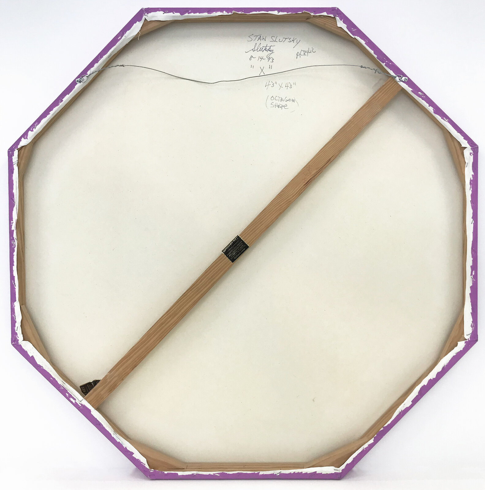 Stanford Slutsky | X (Octagon Shaped) (1993) | MutualArt