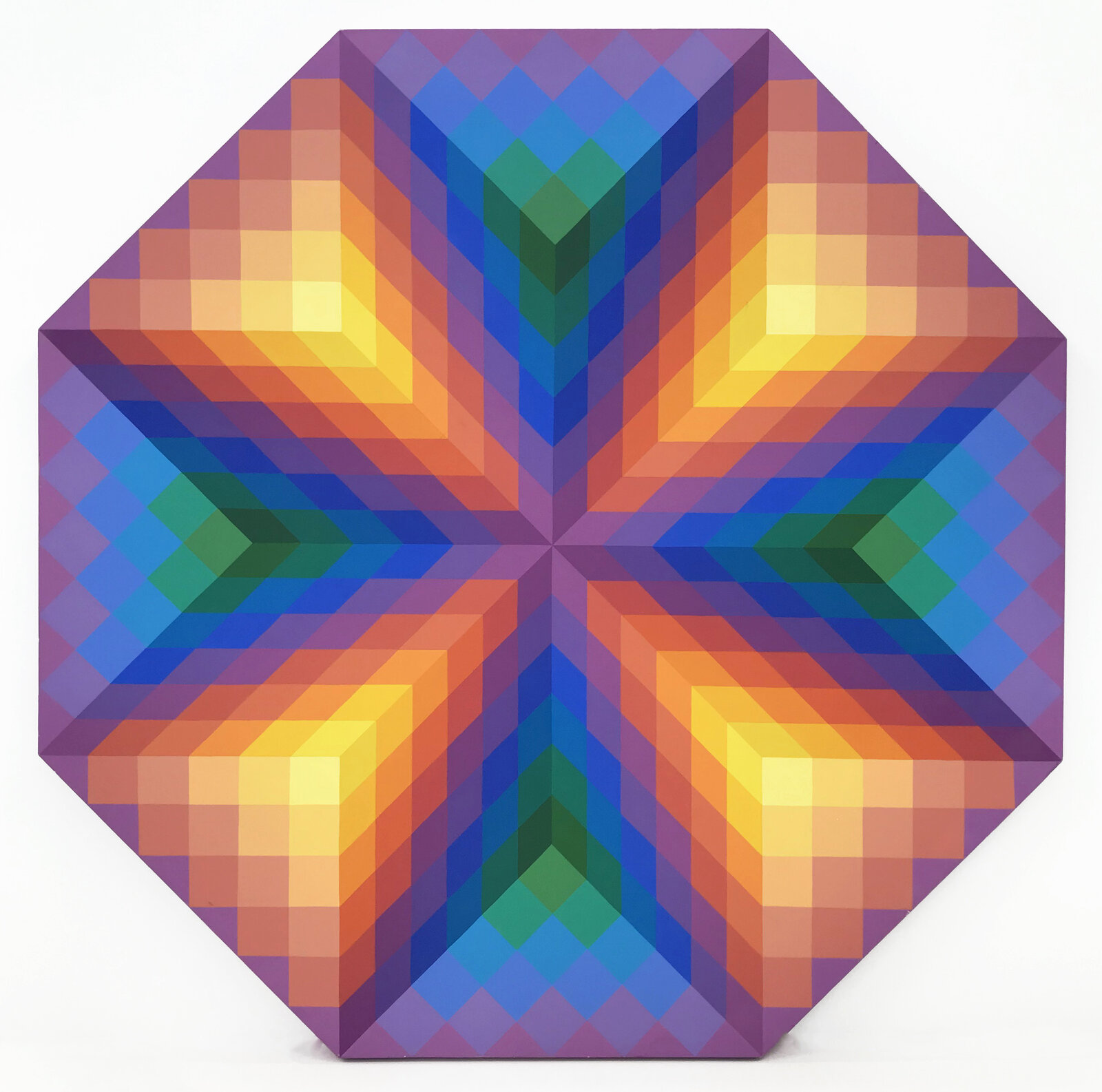 Stanford Slutsky | X (Octagon Shaped) (1993) | MutualArt