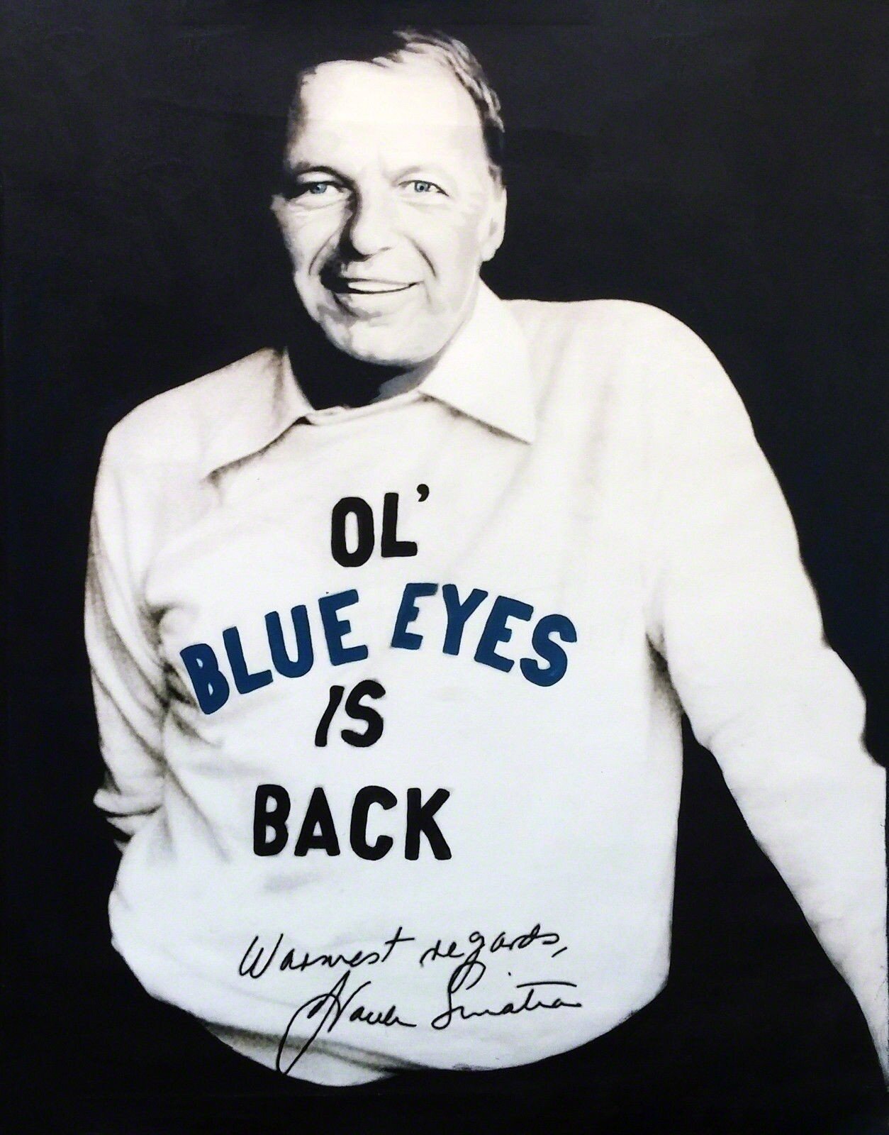 Steve Kaufman | Frank Sinatra - Ol' Blue Eyes Is Back (1995-2005 ...