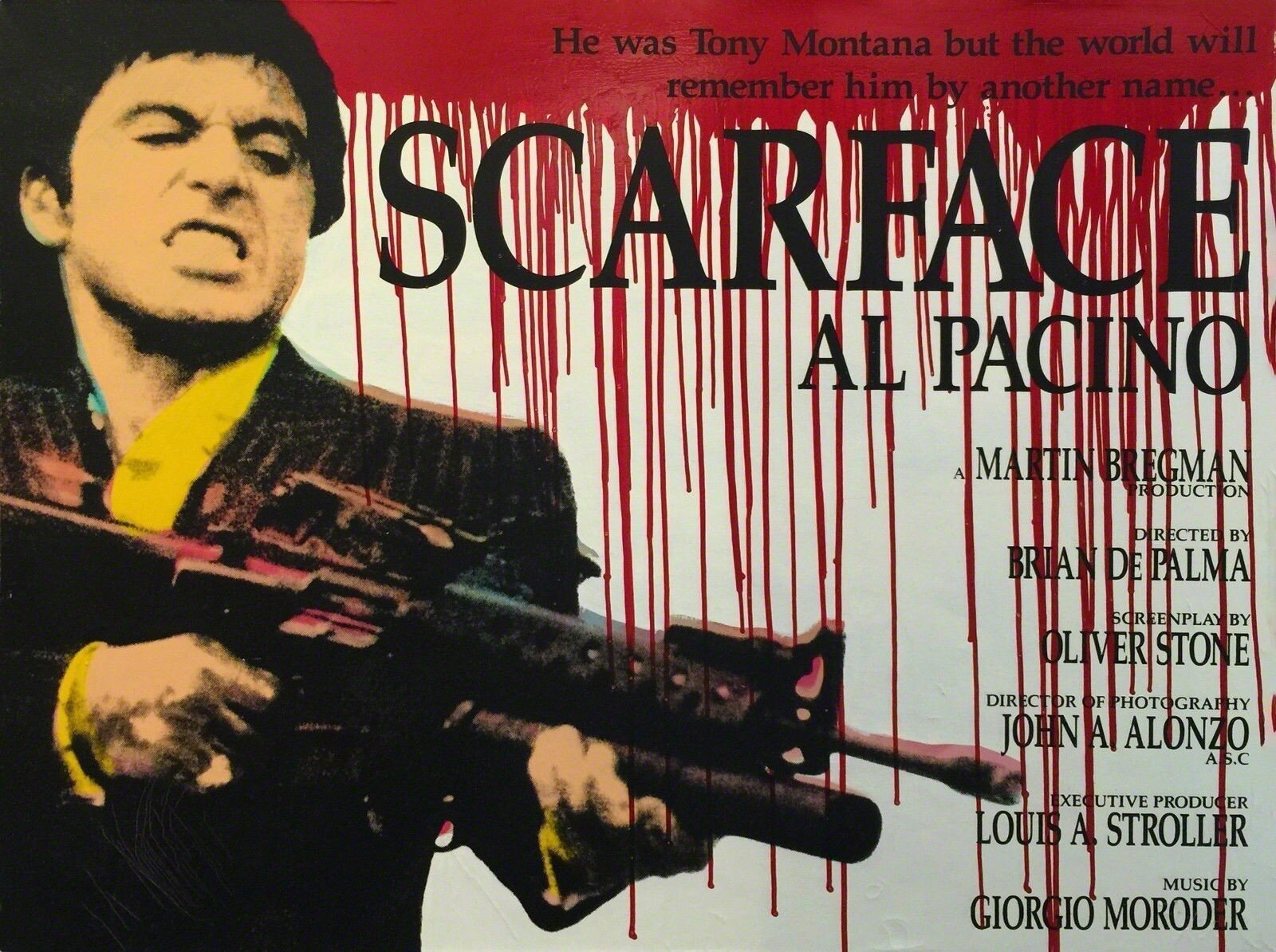 Steve Kaufman | Scarface (1995-2005) | MutualArt