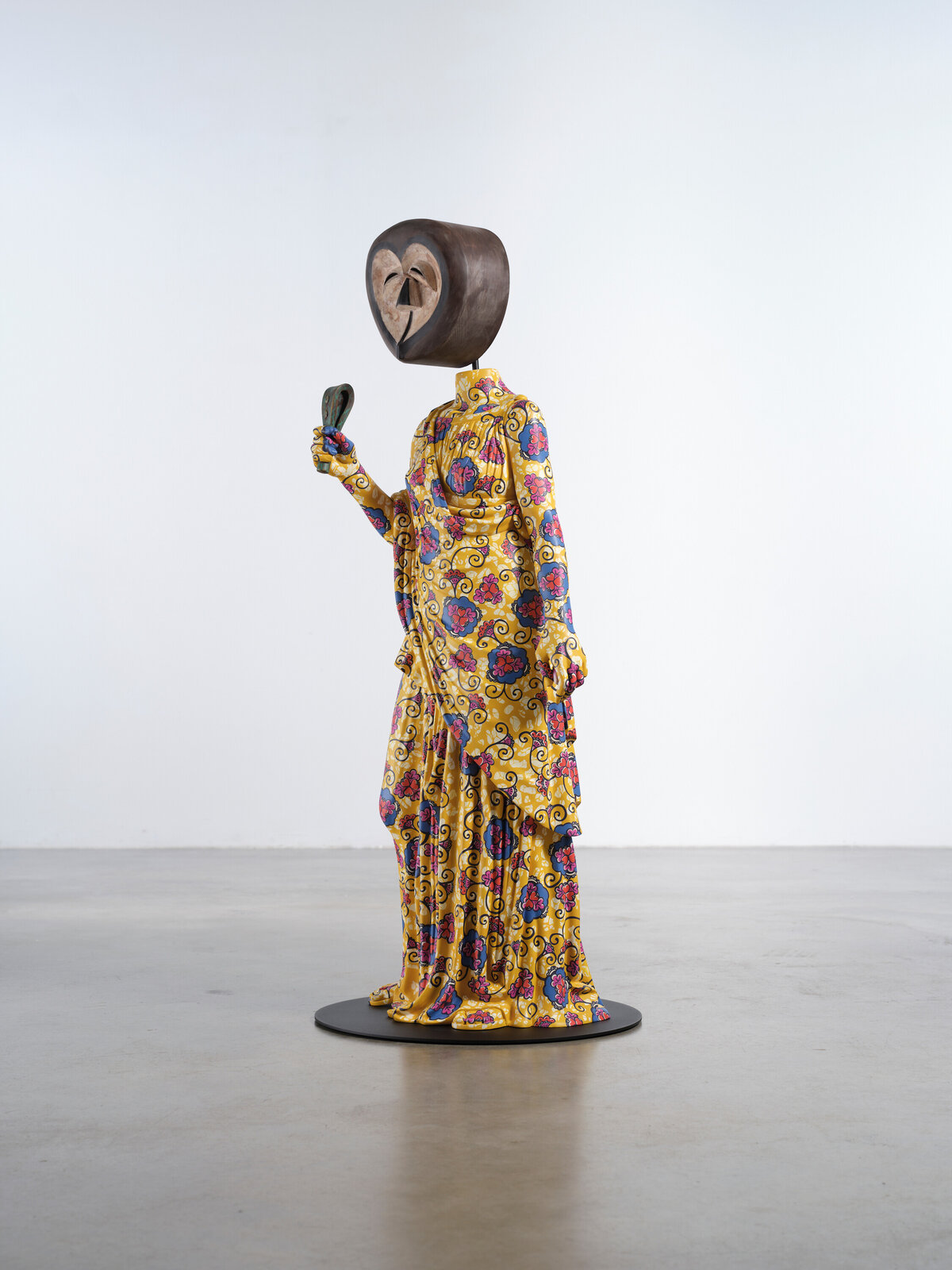 Yinka Shonibare | Hybrid Sculpture (Persephone / Kwele Mask) (2022 ...