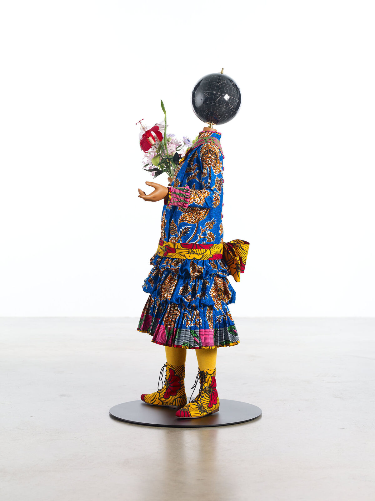 Yinka Shonibare | Flower Kid (Girl) (2022) | MutualArt